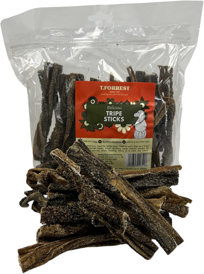 T Forrest Beef Tripe Stick 200g – bigpupstuff